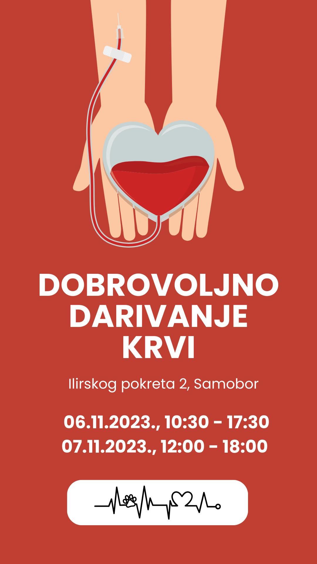 Dobrovoljno darivanje krvi u Samoboru