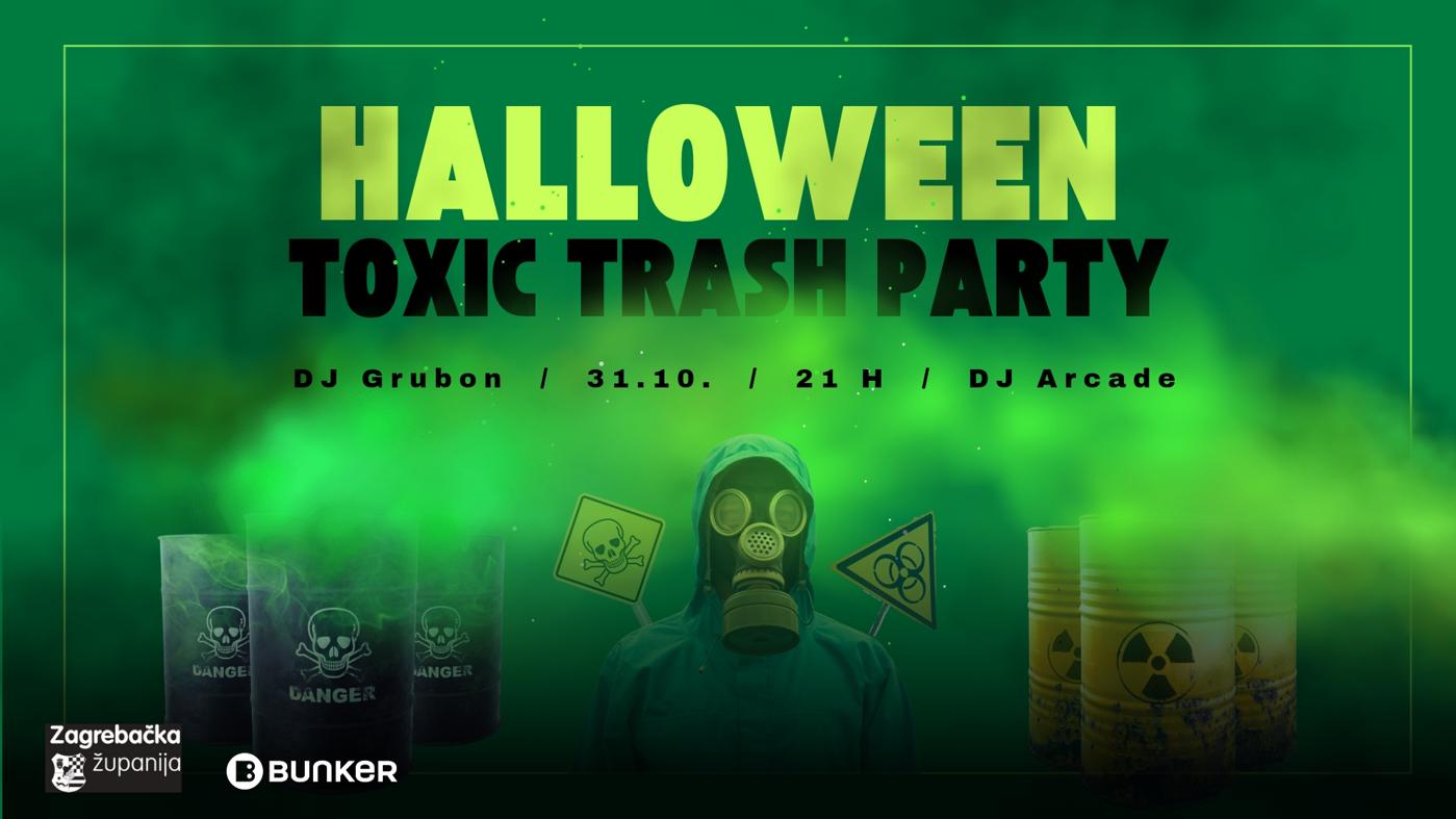 Halloween Toxic Trash party u Bunkeru