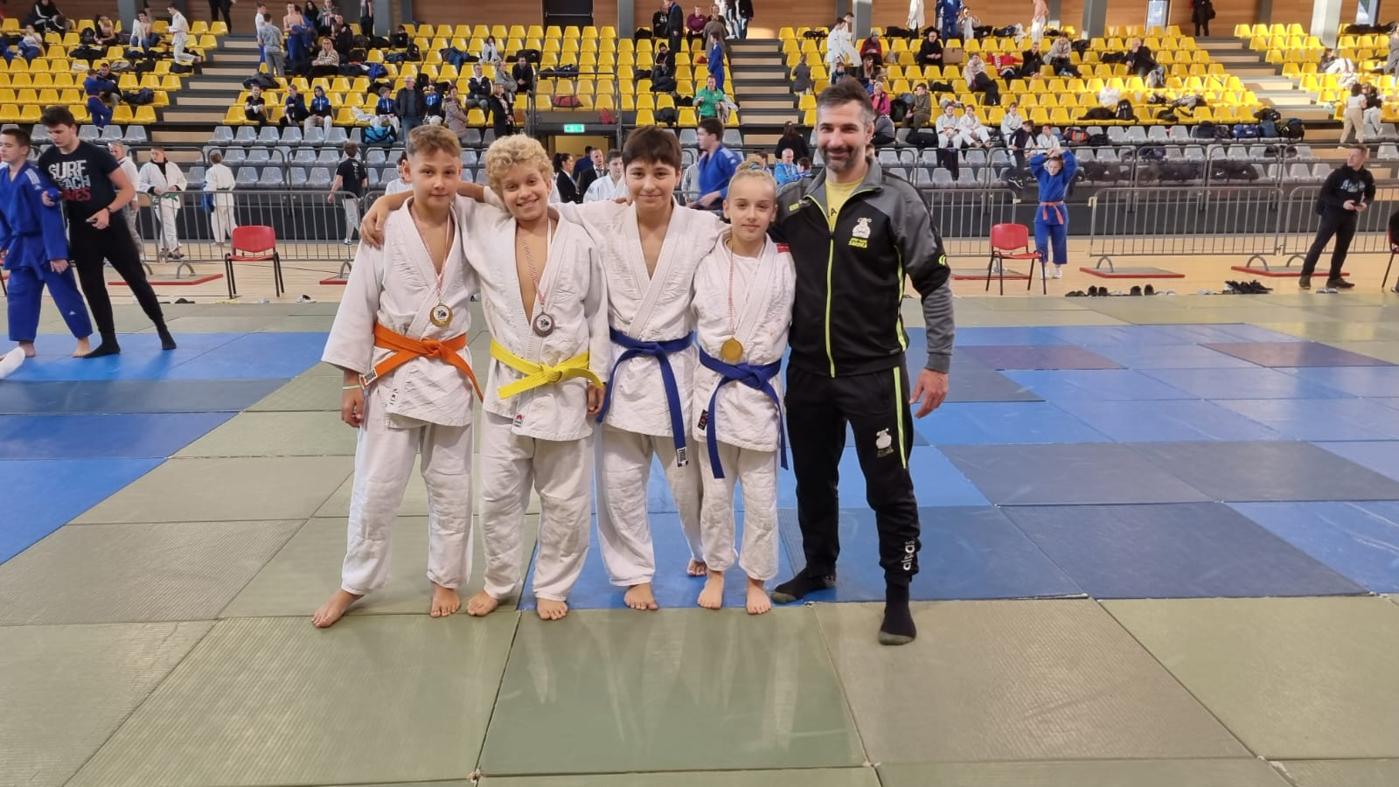 Novi uspjeh za judo klub Sakura - 3 medalje na Međunarodnom kupu Istre